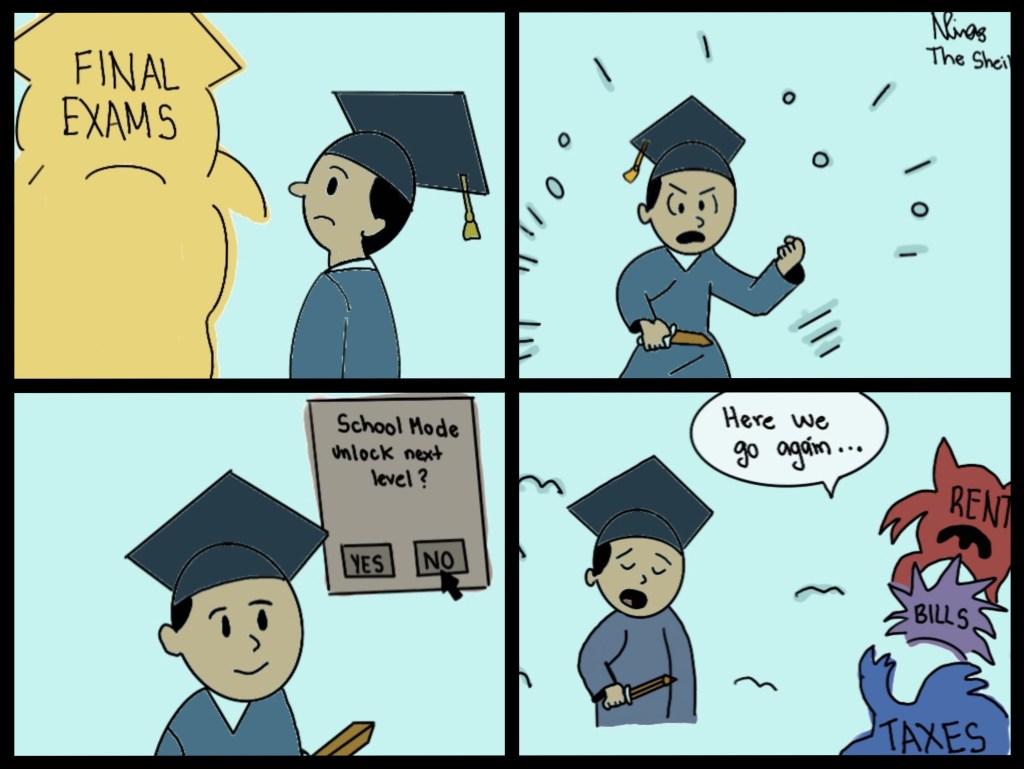 Graduation Comic - The Shield